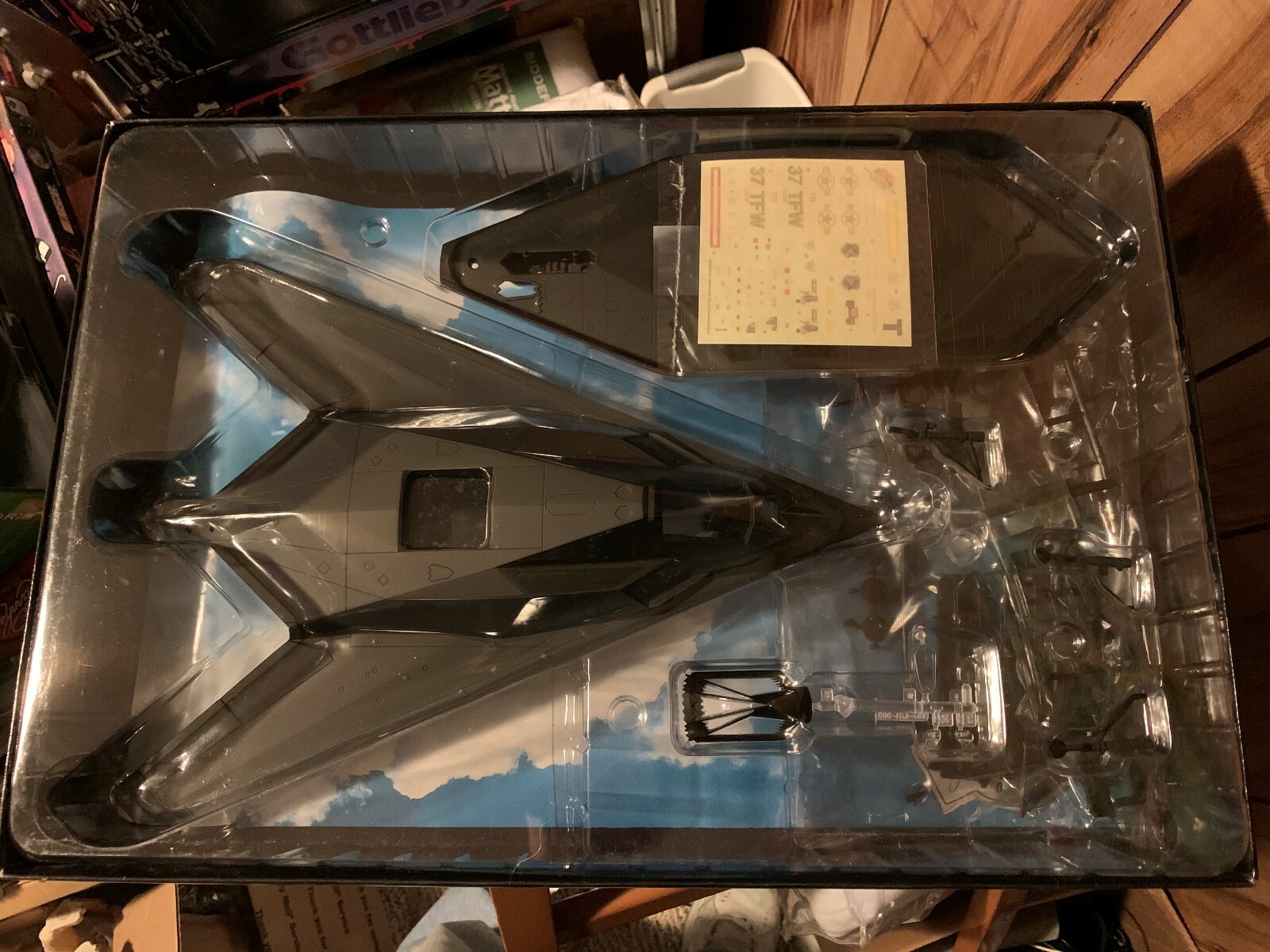 Testors Metal F117 Stealth Airplane 1:48 Scale Diecast Metal Model Kit ...