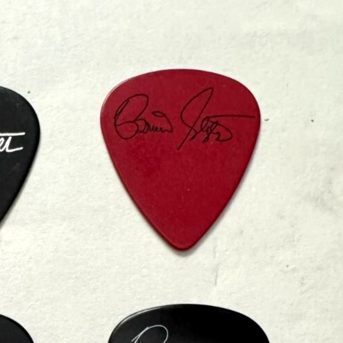 BRIAN SETZER Signature Guitar Pick #3 Stray Cats | eBay