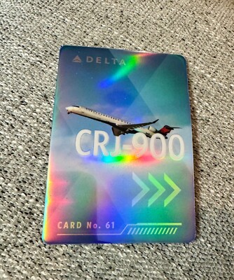 2022 Delta Airline Pilot Trading Card #61 Bombardier CRJ-900 | eBay