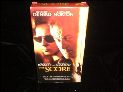 VHS Score, The 2001 Robert De Niro, Edward Norton, Angela Bassett ...
