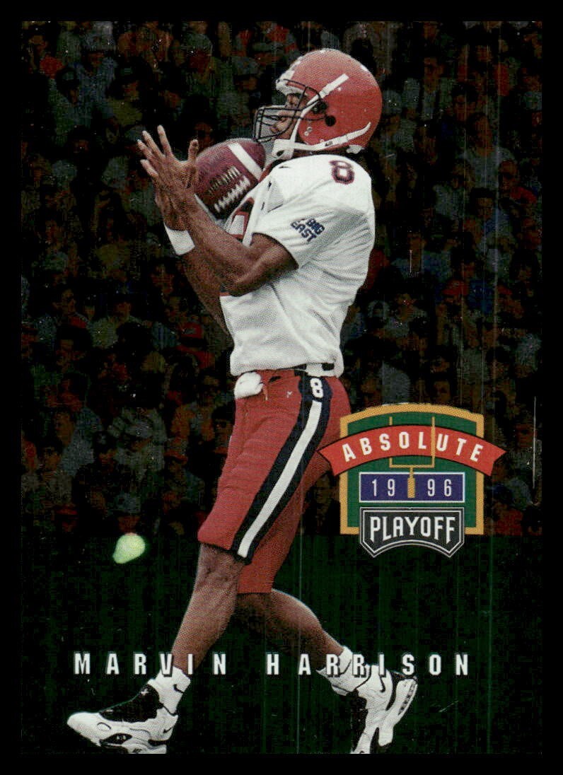 1996 Playoff Absolute Marvin Harrison Rc #47 | eBay