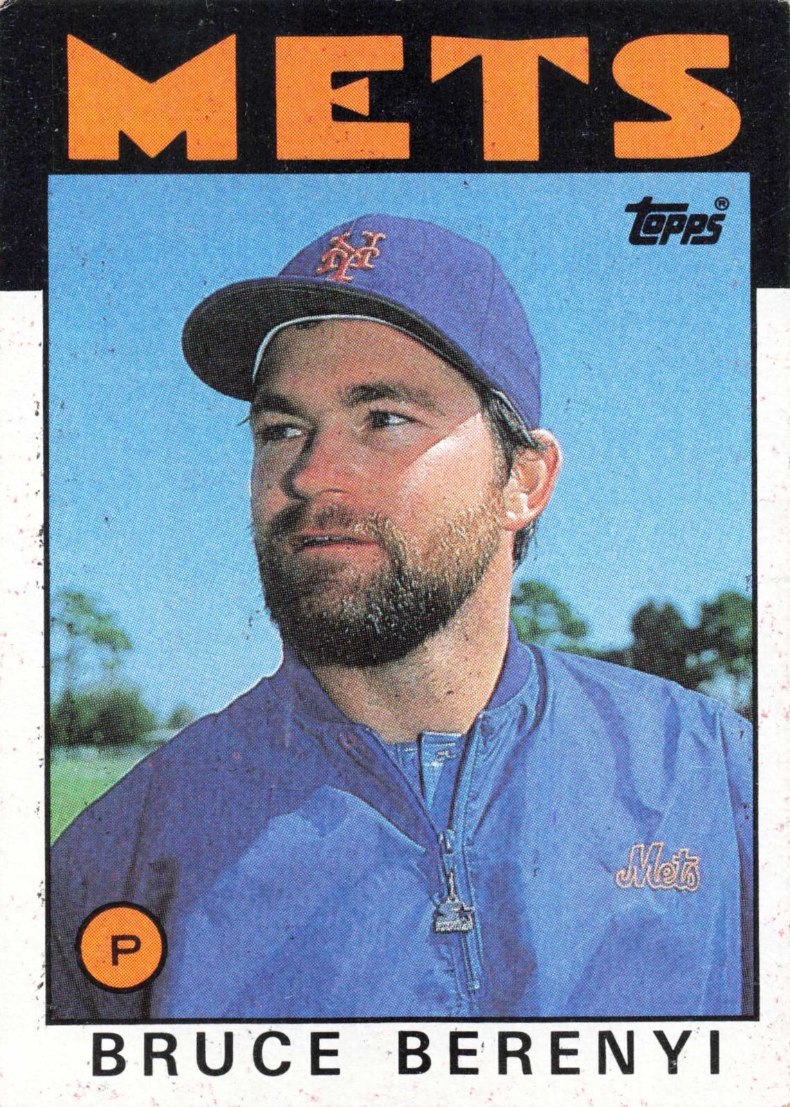 Bruce Berenyi New York Mets 1986 Topps Baseball Card #339 | eBay