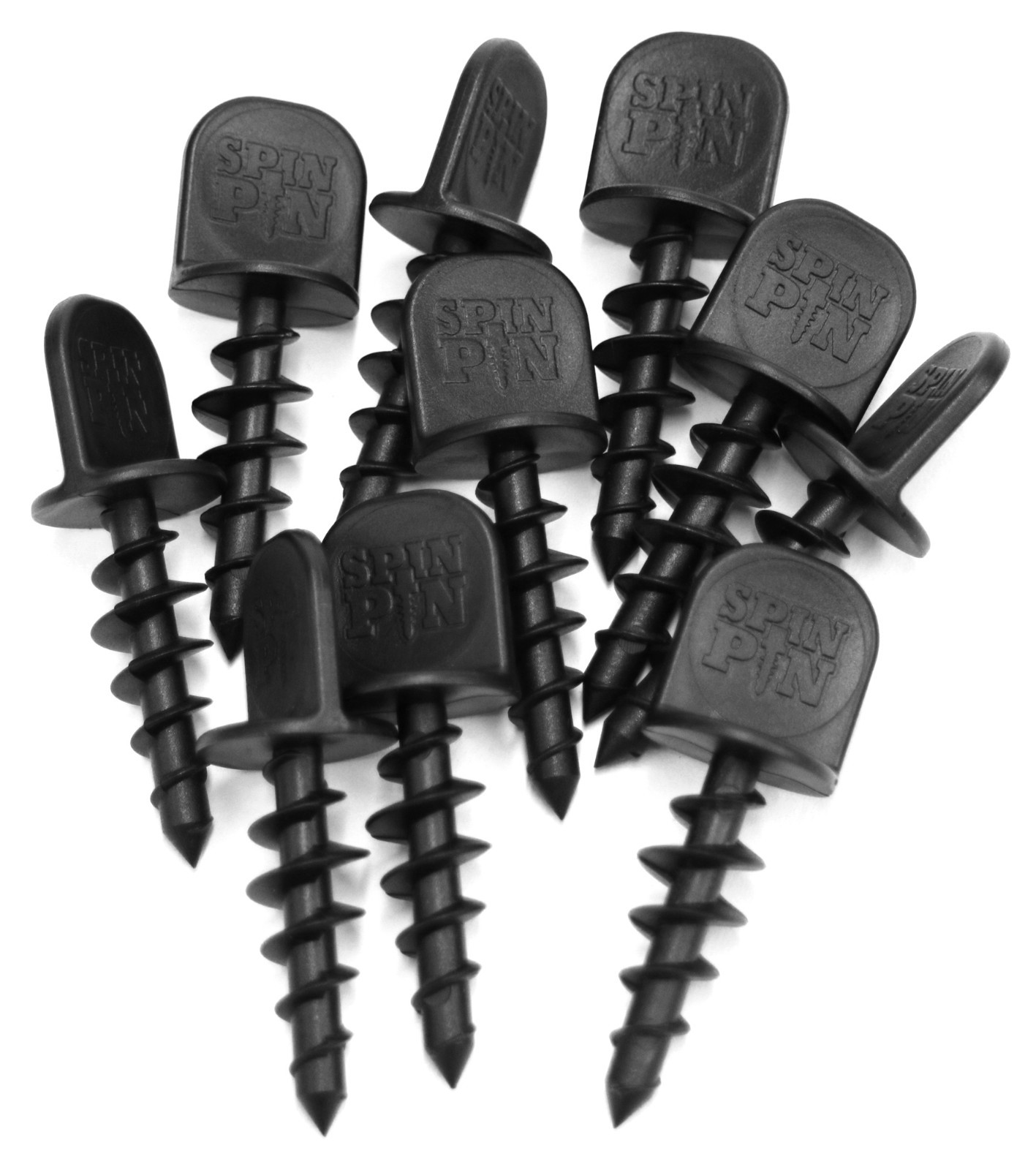 20x SpinPIN Archery Target Face Pins for Straw Foam Bosses Flatbow ...