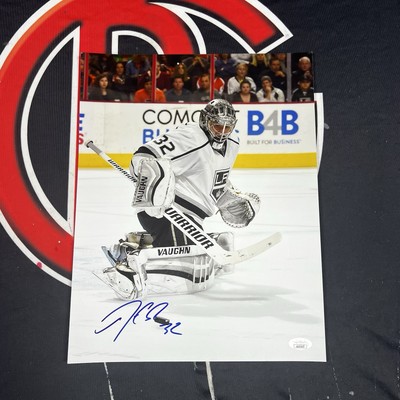 Jonathan Quick Autographed Los Angeles Kings Signed 11x14 Photo JSA COA ...