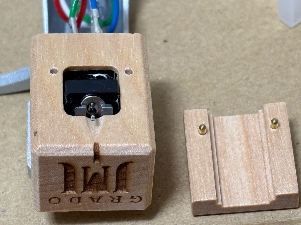 GRADO OPUS3 O3 Stereo-High Output Cartridge w/ Audio-Technica AT-HS6 ...