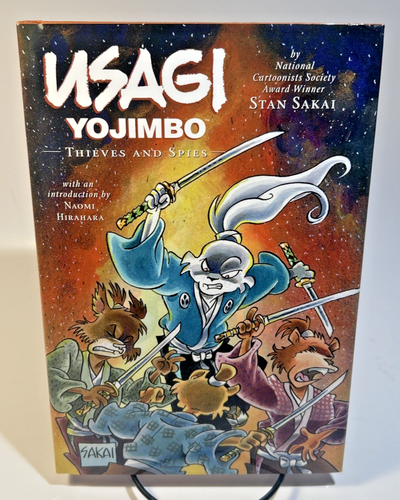Usagi Yojimbo Vol 30 Thieves & Spies HC LTD Signed Numbered Stan Sakai ...