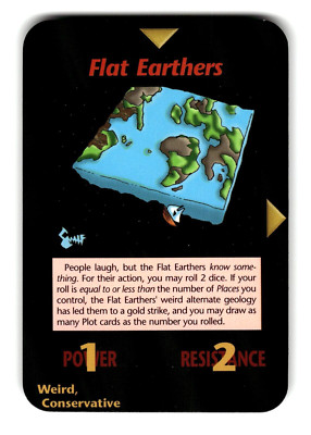 Flat Earthers Card Base Set INWO Illuminati New World Order Game | eBay