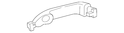 Genuine Toyota OEM Handle assy door 4Runner Limited Sport Utility 69210 ...