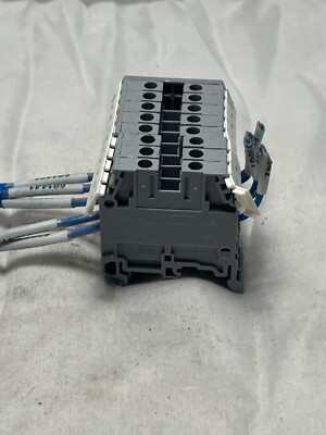 LOT OF 8 Abb ENTRELEC ABB M4/6 60947-7-1 TERMINAL BLOCKS | eBay