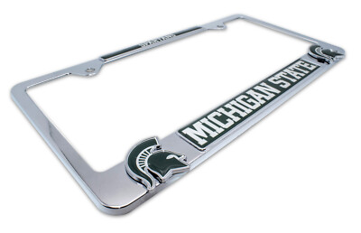 Michigan State Spartans Metal license plate frame | eBay