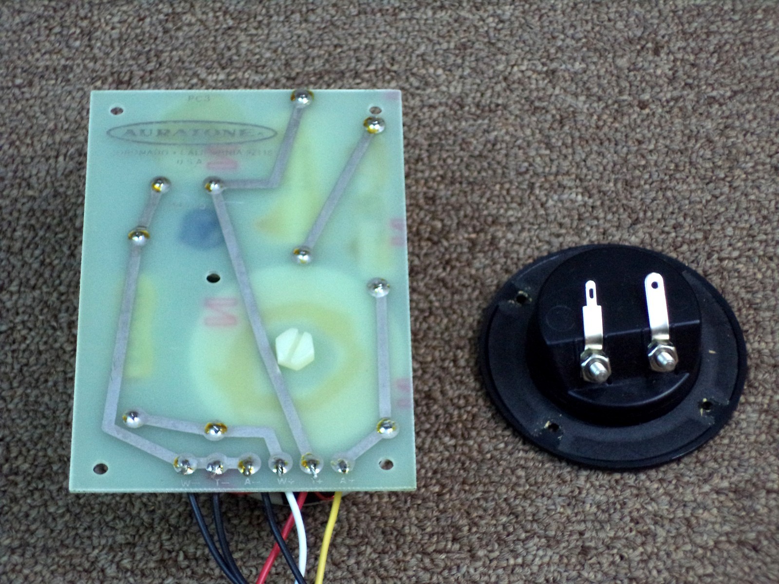 Auratone T6V Crossover & Speaker Connector / Parts from Auratone T6V ...