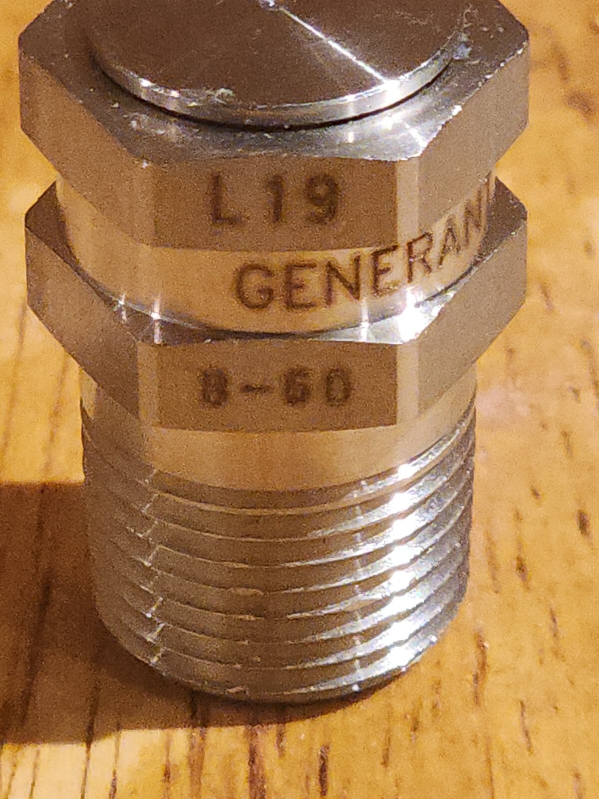 NEW QTY 1 GENERANT VRV-375SS-B-60 VENT RELIEF VALVE, 60 PSIG, BUNA, 3/8 ...