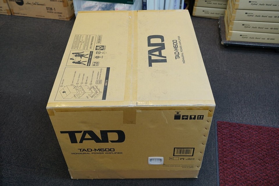 TAD PIONEER M600 Monoblock Power Amplifier STEREO PAIR 100V NEW JAPAN ...