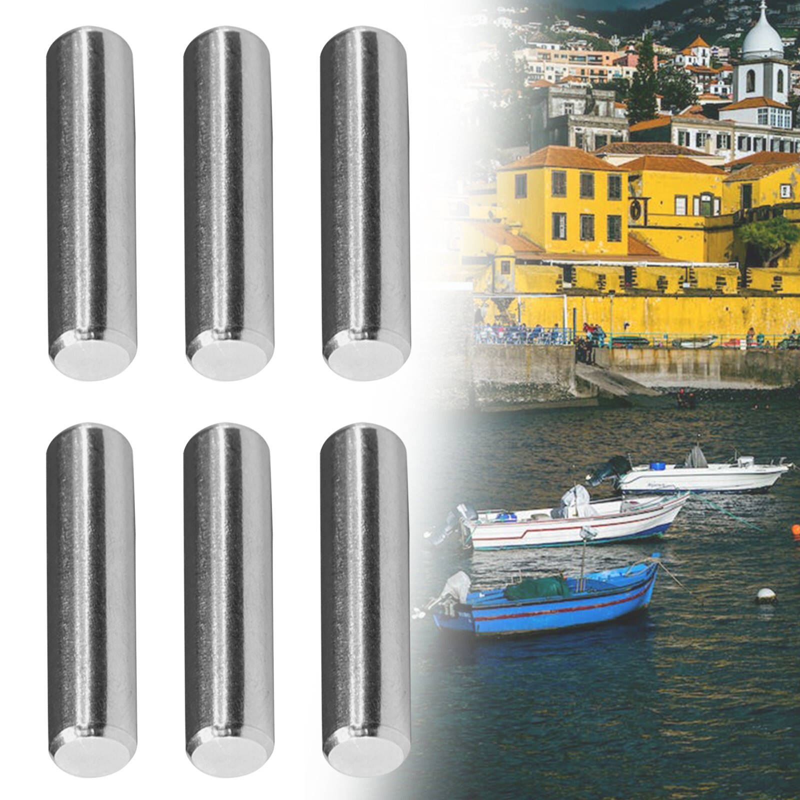 For Minn Kota MKP-2 Sticks Pins Set Stainless Steel Rollers Replacement ...