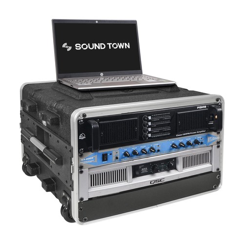 Sound Town Lightweight 5U PA DJ Rack/Road Case ABS,19” Depth (STRC-A6UT ...