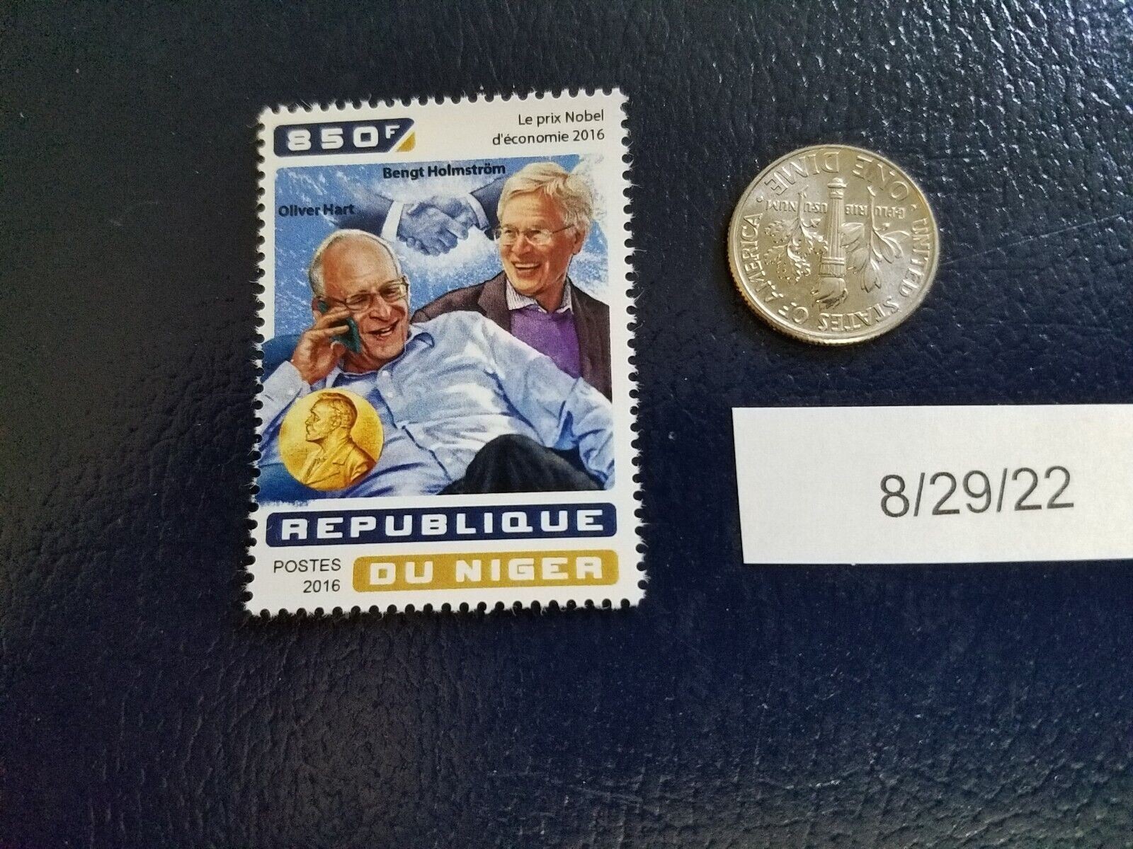 Oliver Hart Bengt Homstrom Finnish economist 2016 Republique Du Niger ...
