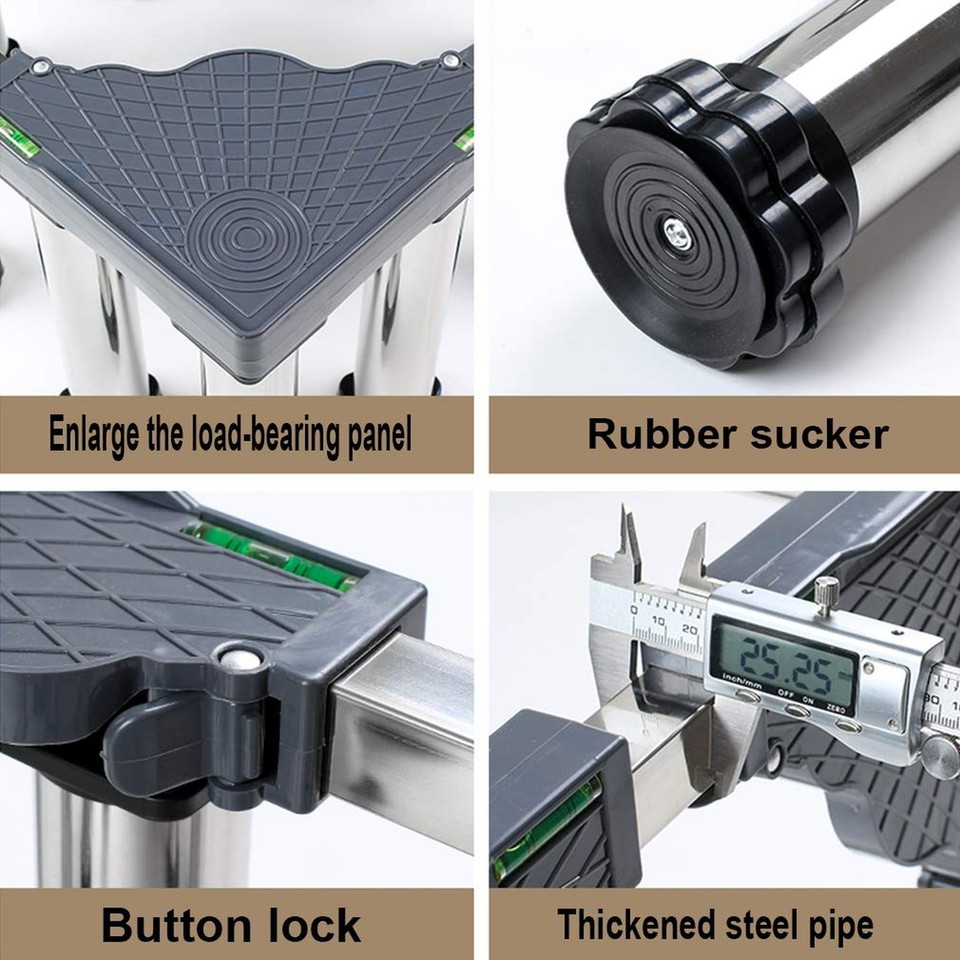 Refrigerator Holder Bracket 4/8/12 Legs Adjustable Washing Machine Base ...