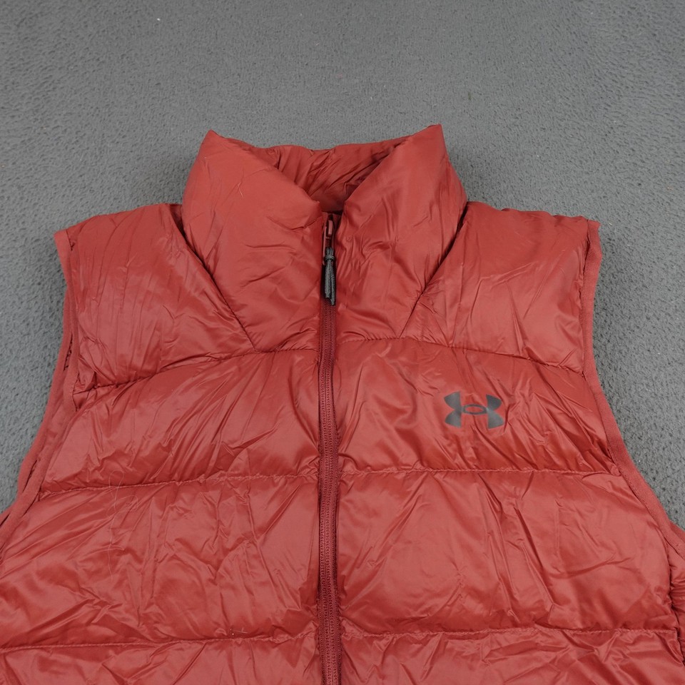 Under Armour Vest Mens Large Red UA Storm Armour Down 2.0 Puffer 600 ...