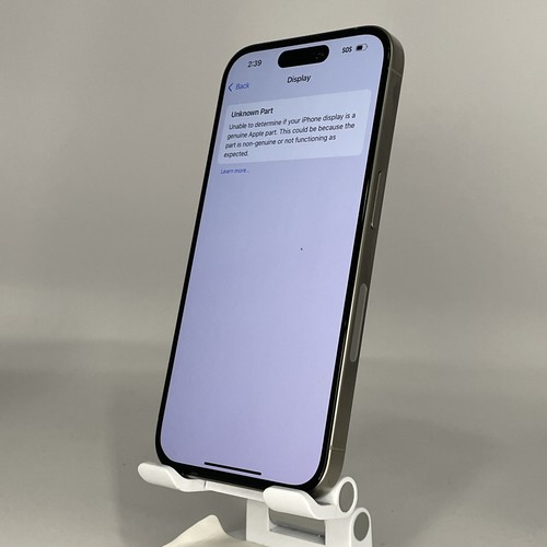 Apple iPhone 15 Pro A2848 128GB Natural Titanium Unlocked W036373 | eBay