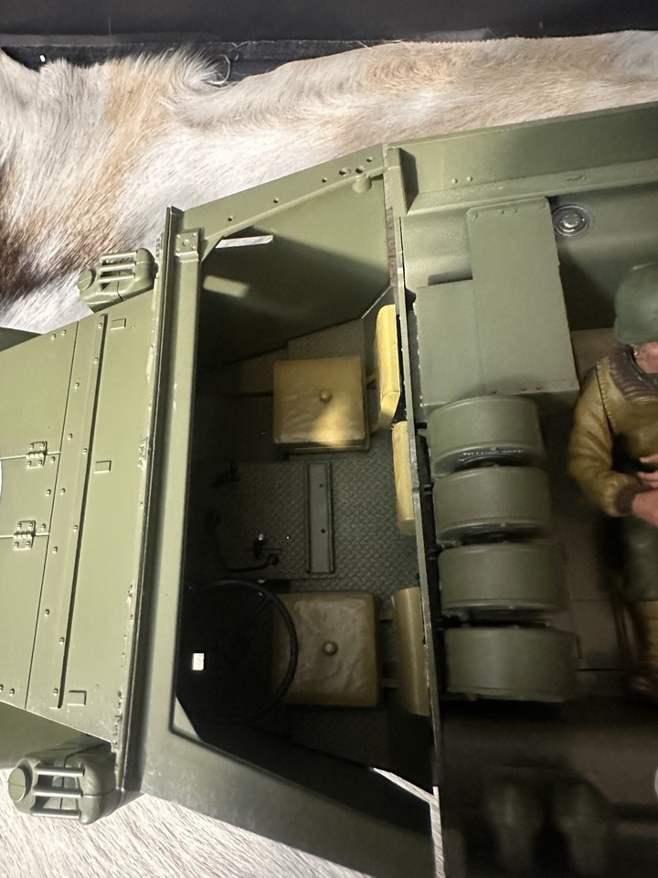 1/16 Torro U.S M16 Halftrack RC Truck Anti-Aircraft Defence Quadruplet ...