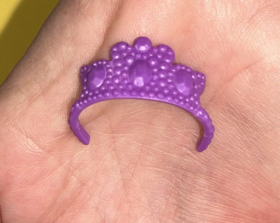 Barbie Princess Tiara Crown Headband Accessories Purple Fashion | eBay UK