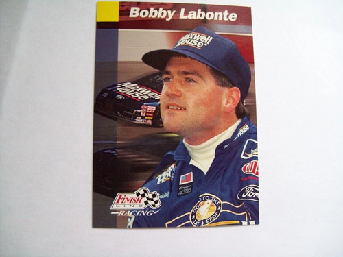 Bobby Labonte 1993 ROOKIE Nascar card #135 FINISH LINE PRO SET CARD HOF ...