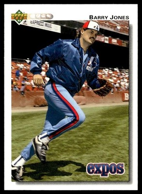 1992 Upper Deck Barry Jones Montreal Expos #681 | eBay