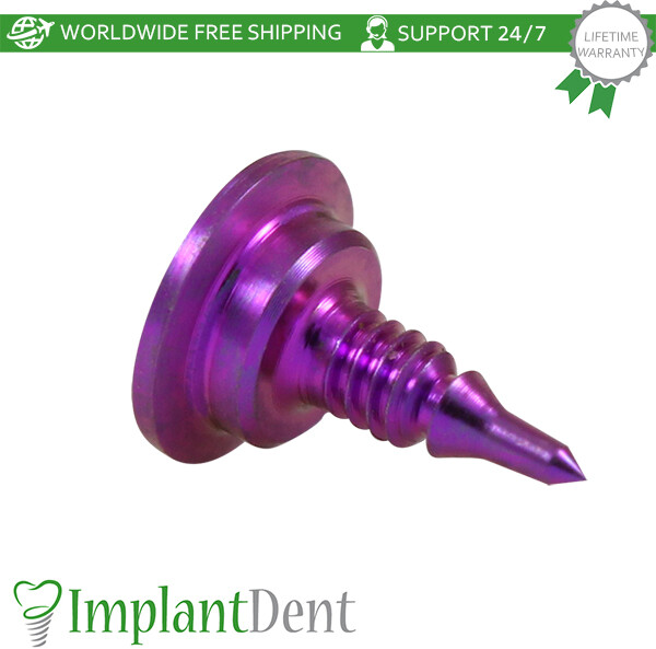 5x Dental Titanium GBR B0ne Tac Screw 3.5mm PTFE Fixation Sterile ...