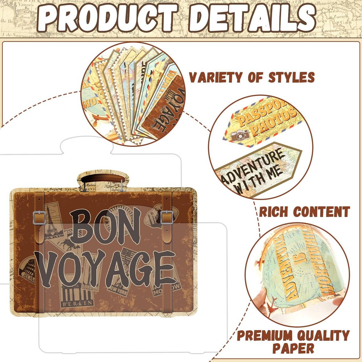 Clipart De Voyage Vintage