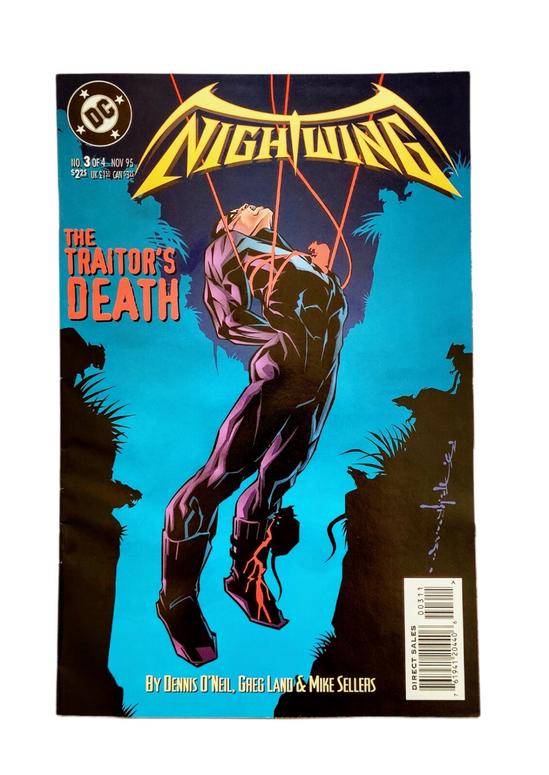 NIGHTWING THE TRAITOR'S DEATH COMIC BOOK #3 OF 4 DC COMICS 1995 | eBay