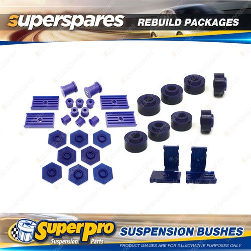 Rear SuperPro Suspenison Bush Kit for Ford Falcon XG Utility Van 96-99 ...