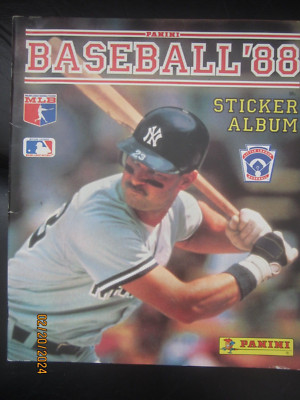 Panini MLB Baseball Sticker Album 1988 Don Mattingly Yankees EX | eBay