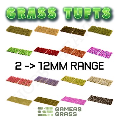 Gamers Grass Static Grass Tufts Full Range 2 - 12mm Combined Shipping ...
