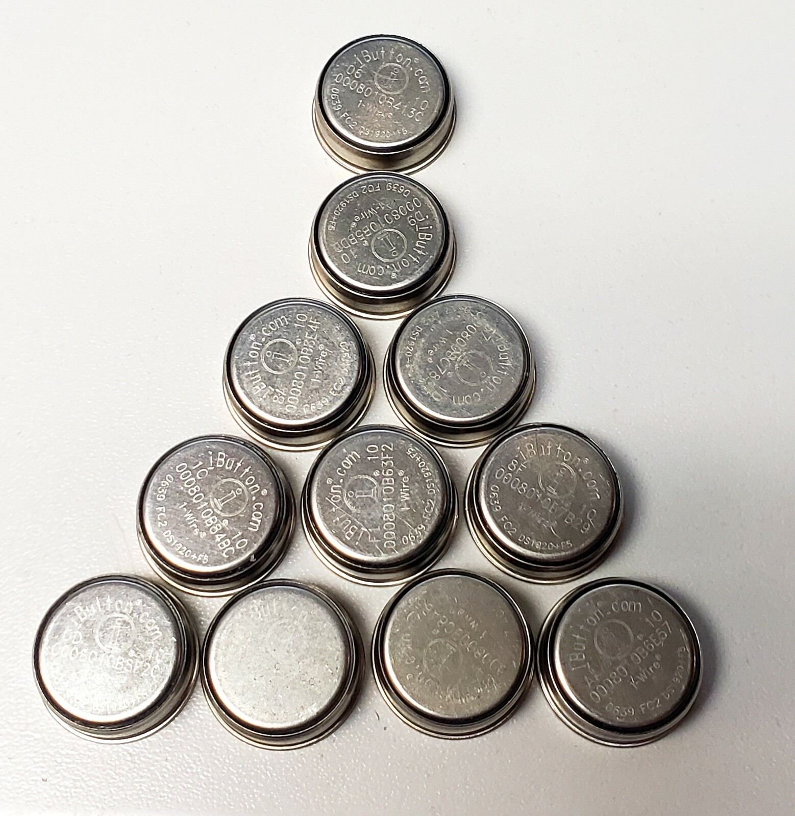 MAXIM/DALLAS DS1920-F5 BUTTON TEMPERATURE iBUTTON LOT OF (11) PIECES | eBay