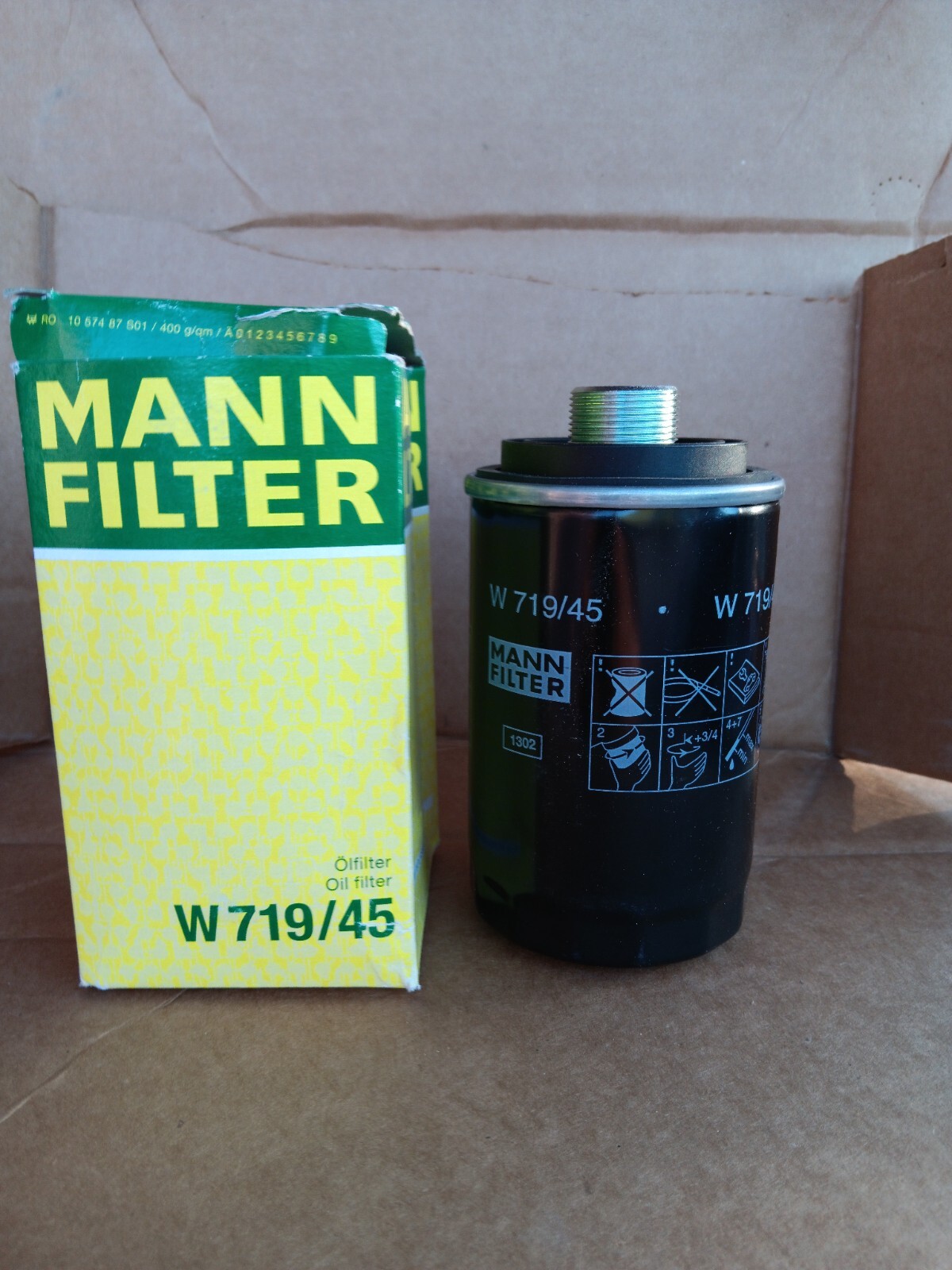 Mann-Filter W719/45 - cross reference oil filters | oilfilter ...