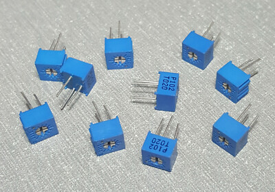 3362P-1-102LF 3362P 3362 1K OHM Trimpot Trimmer Potentiometer Pack of ...