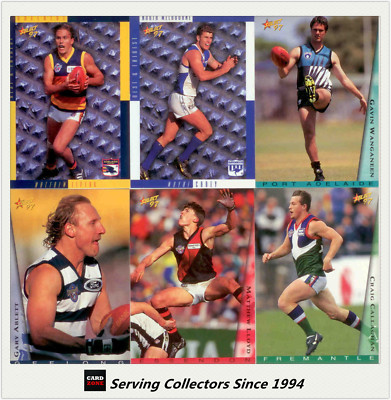 1997 Select Ultimate AFL Trading Cards Full Base Card Set (200) -- Rare ...