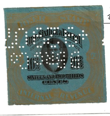 U S Stamps Revenues Beer Stamps Scott REA76c 1/6 barrel cv 225.00 BZ | eBay