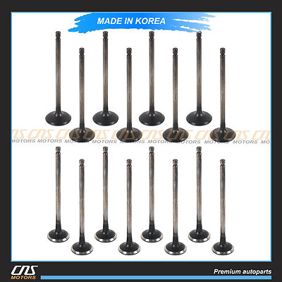 Intake Exhaust Valve Kit for 01-12 Hyundai Kia 2.0L OEM 22211-23600 ...