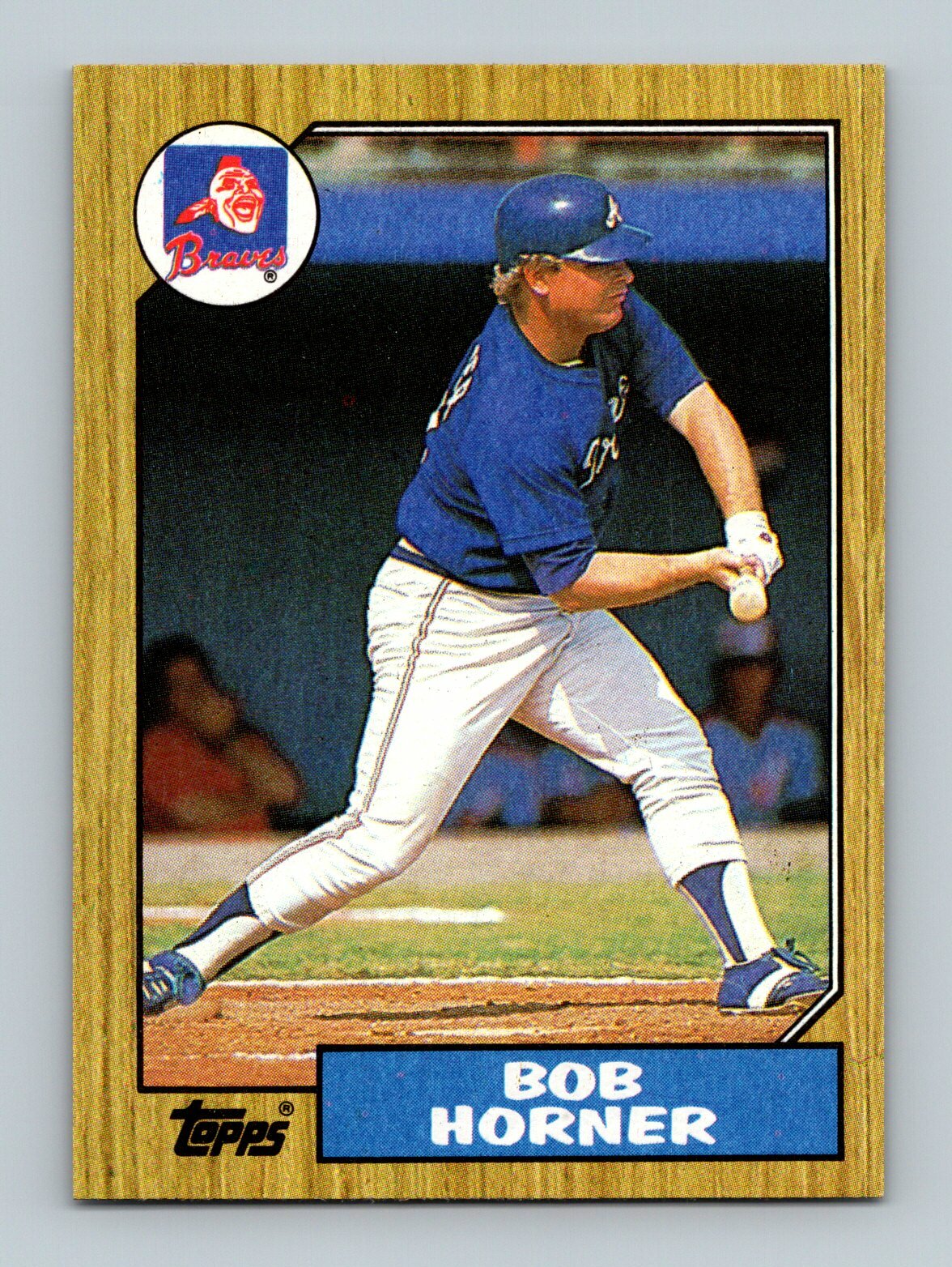 1987 Topps Baseball Card #660 Bob Horner Braves | eBay