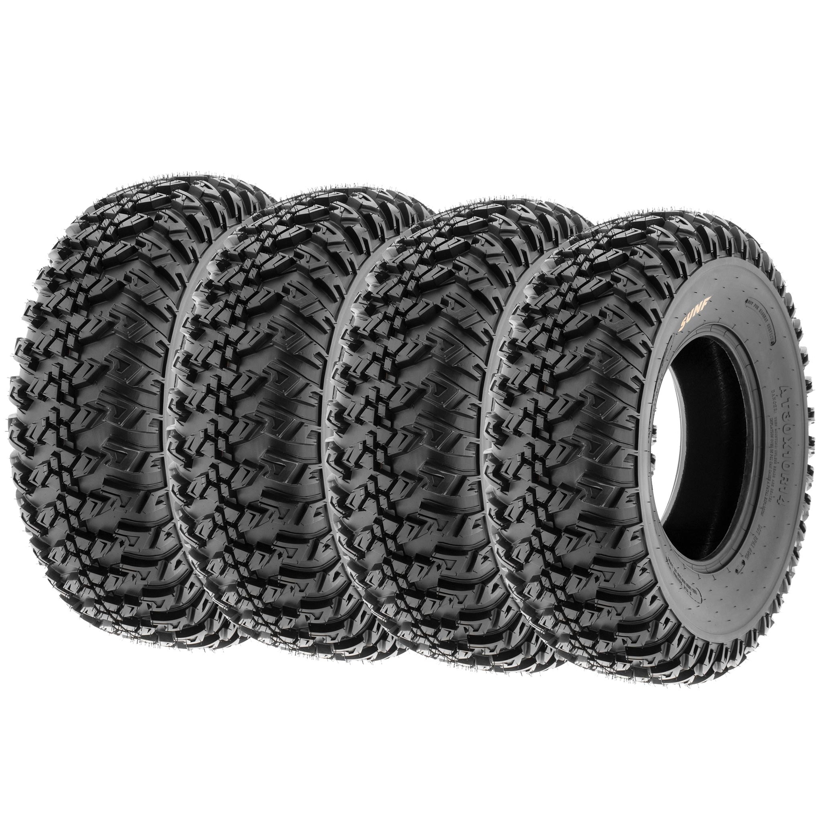 Set of 4, SunF 30x10R14 30x10-14 30x10x14 ATV UTV All Terrain Tires 8 ...