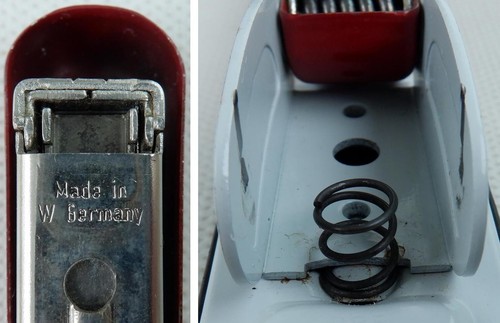 Vintage WEST GERMAN Stapler NOVUS ZUM + REXEL Staples Desktop Office ...