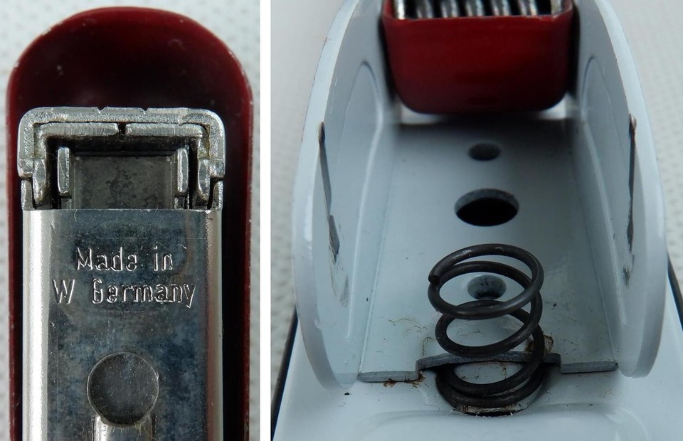 Vintage WEST GERMAN Stapler NOVUS ZUM + REXEL Staples Desktop Office ...