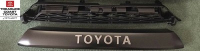 NEW OEM TOYOTA 4RUNNER 2014-2024 TRD PRO BLACK OUT GRILLE & LETTERING ...