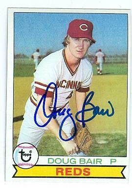 Doug Bair autographed baseball card (Cincinnati Reds) 1979 Topps #126 ...