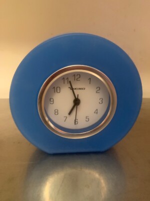 Modern Blue Desk Clock by Viking - Bx | eBay