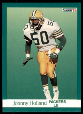 1991 Fleer Johnny Holland . Green Bay Packers #252 | eBay