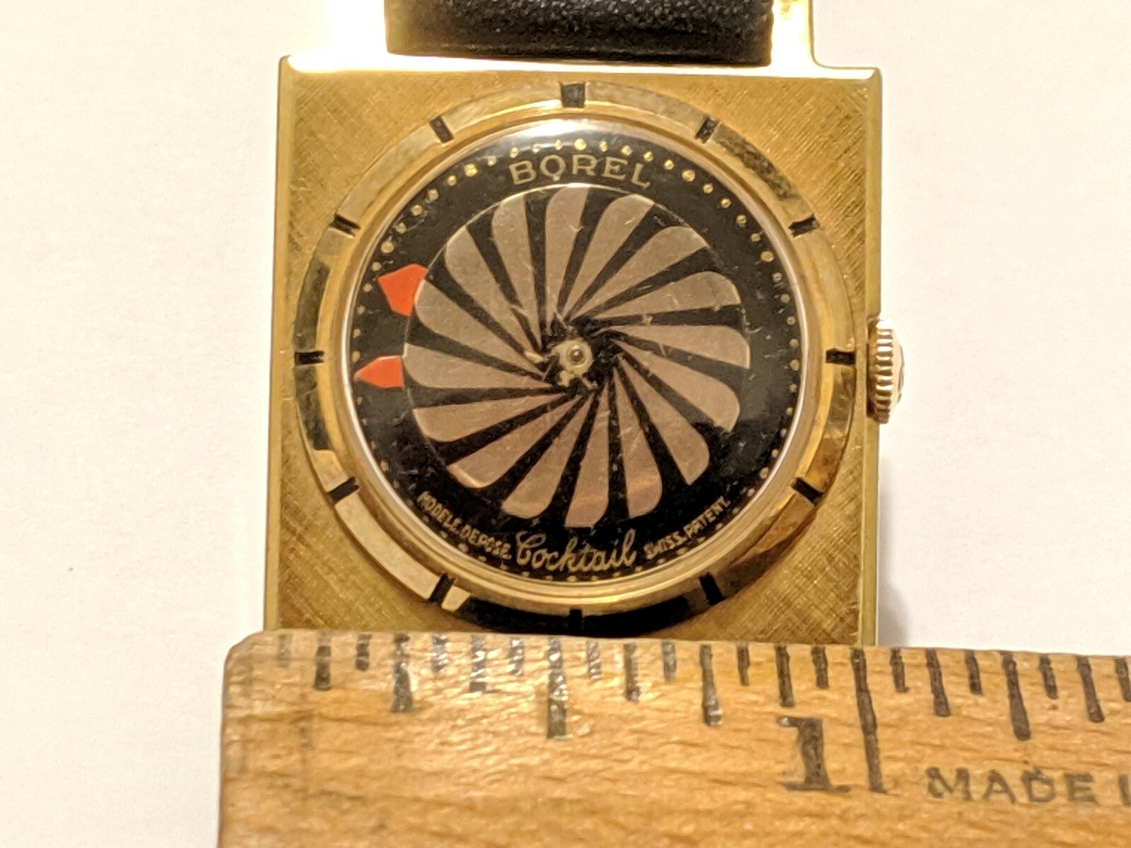 BOREL WATCH MODELE DEPOSE COCKTAIL SWISS PATENT BOREL… - Gem