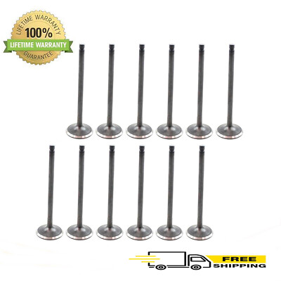 FULL SET-12 INTAKE VALVES fits 1999-2001 HYUNDAI KIA 2.5L DOHC V6 24V ...