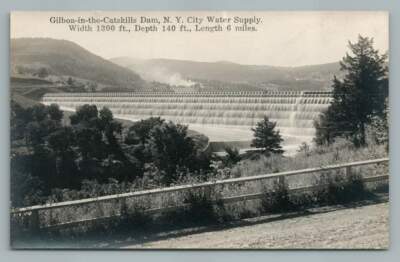 Gilboa NY Schoharie County "NYC Water Supply Reservoir" RPPC Catskills ...